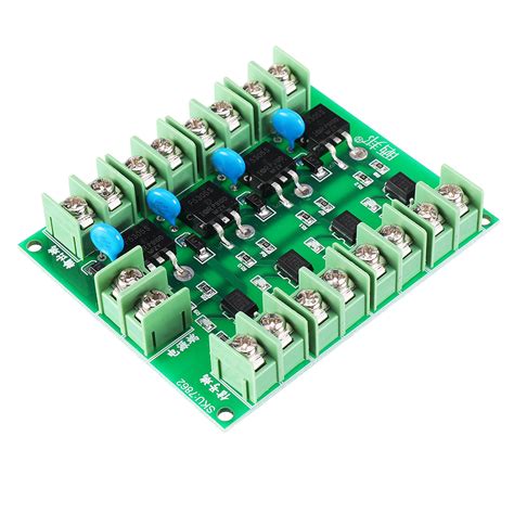 F5305S Mosfet Module PWM Input Steady 4 Channels 4 Route Pulse Trigger Switch DC Controller