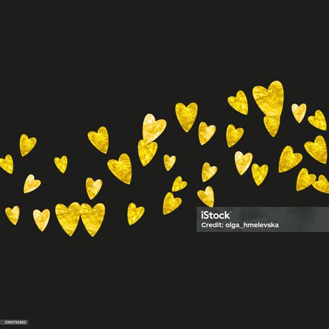 사랑 템플릿 파티를 위한 2월 바우처 휴일 프레임입니다 노란색 예술 그림 기념일을 위한 로맨스 테두리 골드 패션 포스터 황금 사랑 템플릿입니다 0명에 대한 스톡 벡터 아트