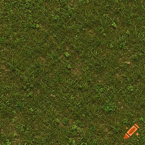 Seamless Grass Texture Map
