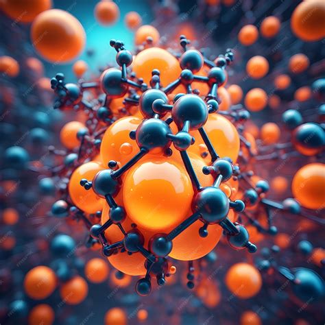 Premium Photo Vitamin C Molecular Structure Concept 3d Illustration