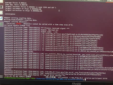 A Coupling Problem Between Openfoam And Calculix Using Precice Precice Forum On Discourse