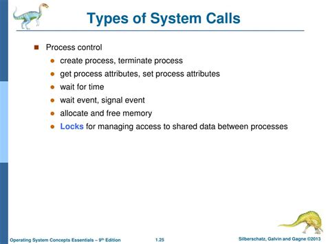 Ppt Lecture 2 Operating System Operations System Calls Operating