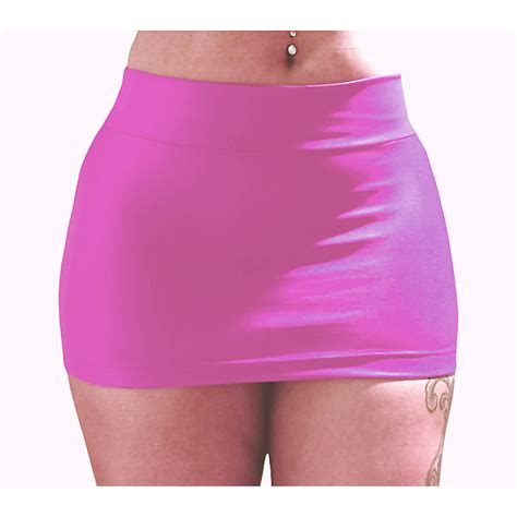 Micro Saia Curtinha Sexy Mini Sensual Couro Fake Lycra Shopee Brasil
