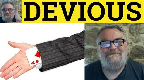 🔵 Devious Meaning Deviously Definition Deviousness Examples Cae