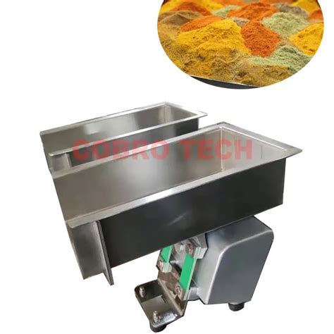 Heavy Duty Linear Electromagnetic Vibratory Feeder For Feeding Dosing