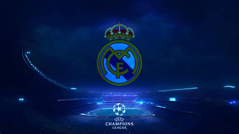 Real Madrid Cf Wallpaper 4k Uefa Champions League Logo