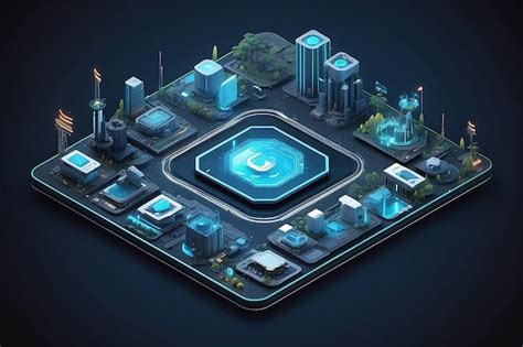 Premium Ai Image Isometric Technology