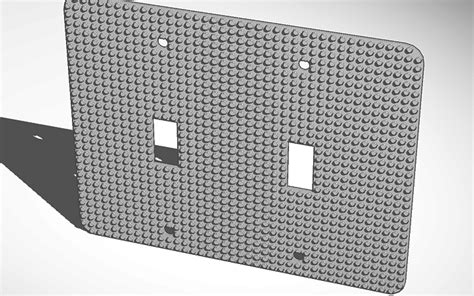 3d Design Lego Light Switch Tinkercad