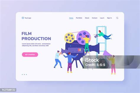 촬영 착륙 영화를 만드는 창조적 인 사람들 영화 제작 과정 영화 비디오 테이프 스튜디오 녹화 콘텐츠 Tv 방송 영화에 대한 스톡