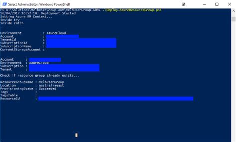 Editing Sitecore Azure Arm Templates Part 4 Executing The Deployment Rob Earlam