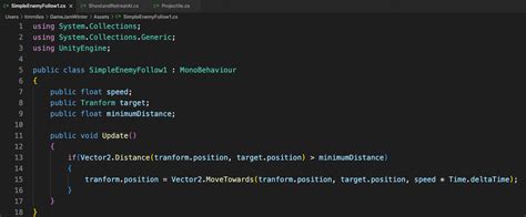 2d Error Unity Runity