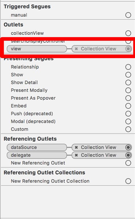 Ios Uicollectionviewcontroller Not Working In Upgraded Xcode 7