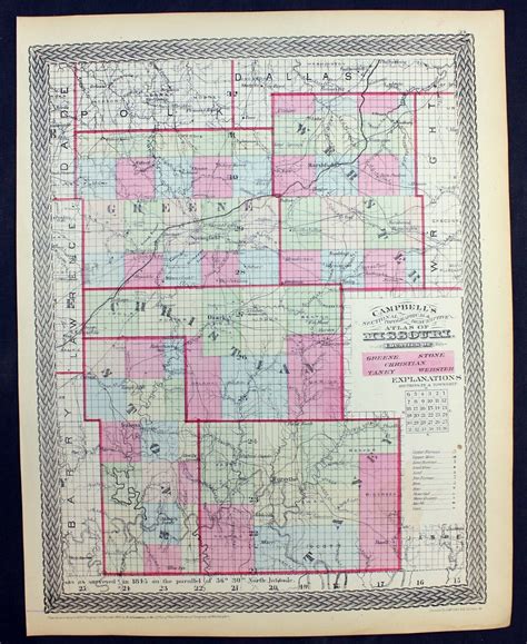 Map Of Taney County Missouri