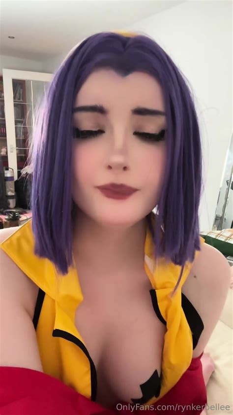 Faye Cosplayer Ryn Keeps Her Costume On But Gives The Camera Delightful
