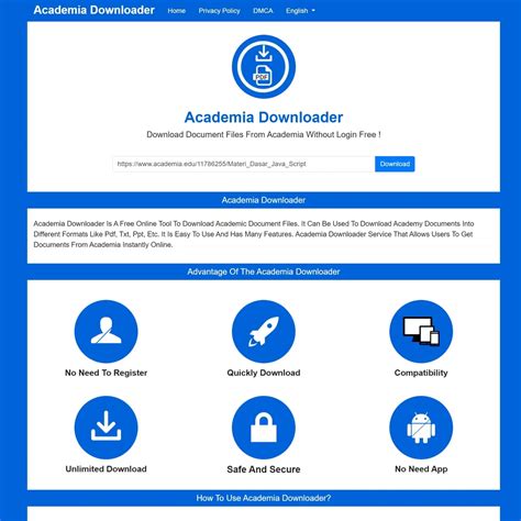 Source Code Academia Downloader Afianf