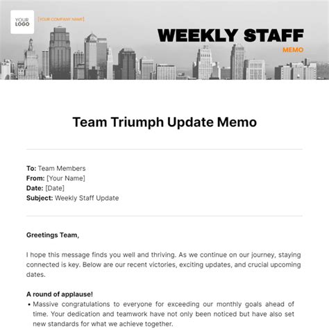 Page 7 Free Memo Templates And Examples Edit Online And Download
