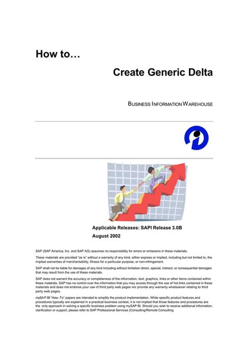 How To Create Generic Delta PDF