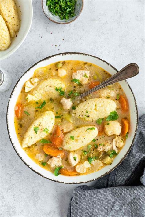 Chicken Stew With Dumplings Recipe Chicken Stew With Dumplings And