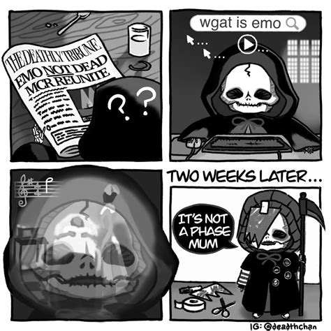 Deadth Discovers Emo Rhellsomememes