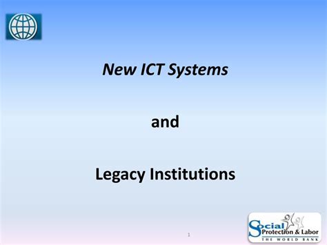 PDF New ICT Systems World Bank ICT Function Organization Structure ICT Sometimes At