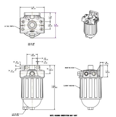 Racor 110a Fuel Filter 10 Micron 110a Ebay