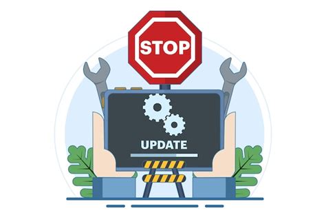 Premium Vector Vector Illustration About System Maintenance Concept