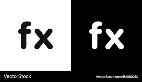 Math Function Icon Flat Fill Set Collection Vector Image