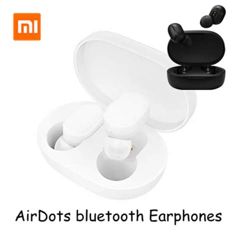 Original Xiaomi Redmi Tws Airdots True Wireless Bluetooth Earphones Dsp With Mic Earbuds