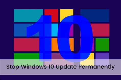 How To Stop Windows Update Permanently