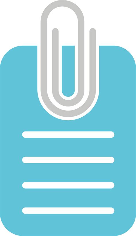 Attachment Vector Icon 16549242 Vector Art At Vecteezy