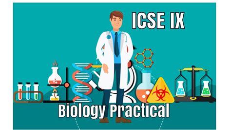 Icse Ix Biology Practical Youtube