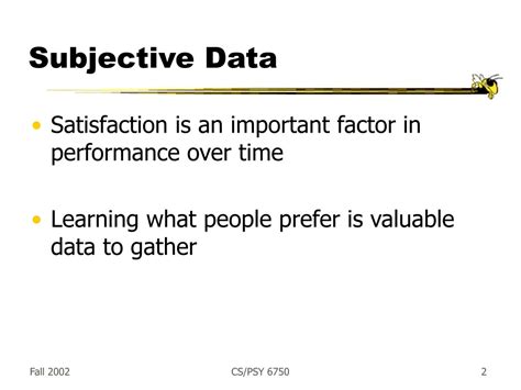 Ppt Effective Subjective Data Collection Methods And Questionnaire