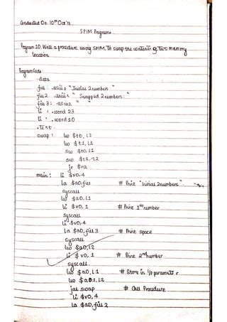 Computer Architecture Lab Notes Ronak Sumbaly PDF Technology Computing
