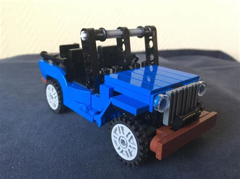 Lego Moc Jeep Willys By Cocoacao Rebrickable Build With Lego