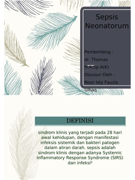 Dokumen Tips Patofisiologi Sepsis Neonatorum Pdf