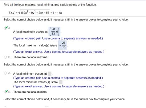 Solved I Need Assistance When Finding Partial Derivative Fxx Chegg Com
