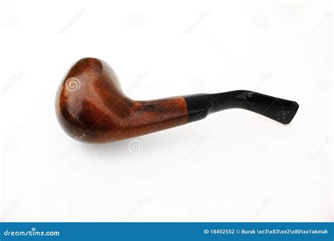 Rokende Pijp Stock Foto Image Of Houten Rook Kanker 18452552