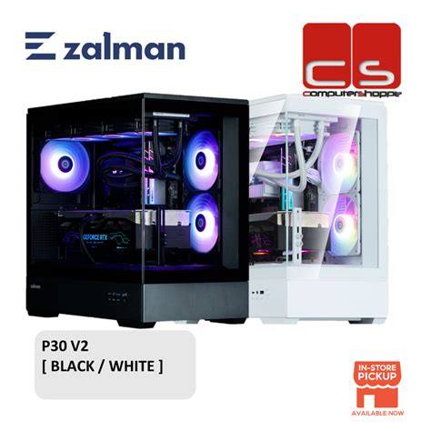Zalman P30 V2 [ Black White] Micro Atx Mini Tower Shopee Philippines