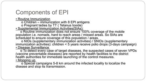 Expanded Program On Immunization Pptx