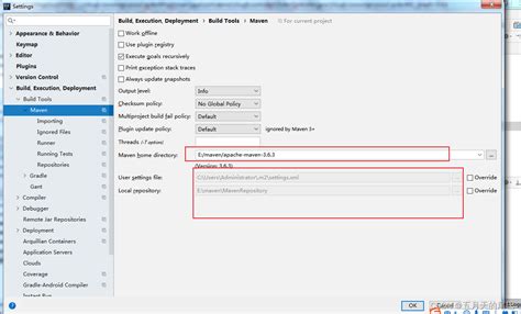 idea maven unable to import maven project idea maven工程加载报错 idea unable