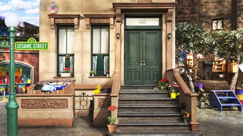 123 Sesame Street Virtual Backgrounds