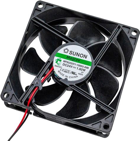 Ventola 24v Dc 1 44w 92x92x25mm 87 5m³ H 3000u Min 87 5m³ H Sunon