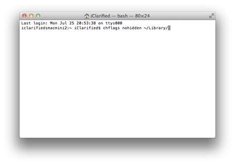 How To Show The User Library Folder In Mac Os X Lion Iclarified