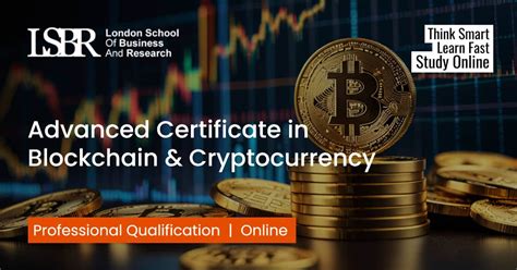 Advanced Certificate In Blockchain And Cryptocurrency