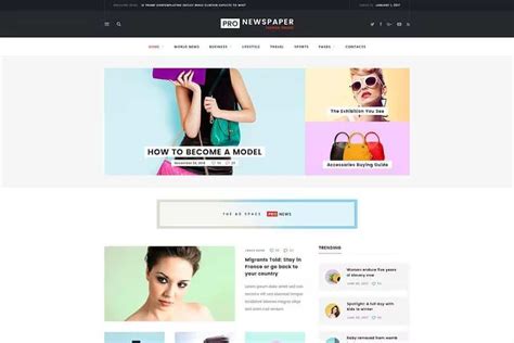 Pro Newspaper Html Template Latest Version