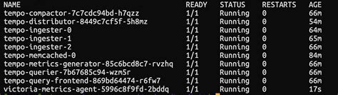 [tempo distributed] problem with displaying service graphs and rate