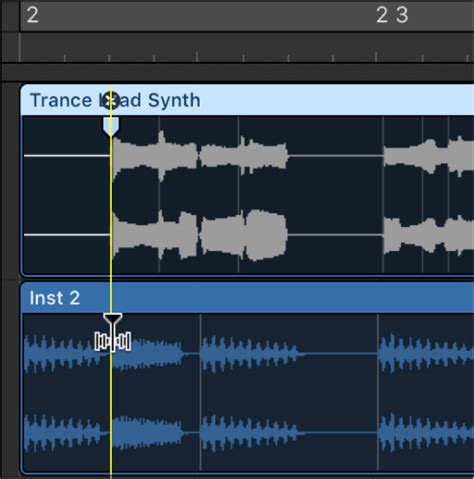 Create Flex Marker At Playhead Position — Logic Pro X Keyboard Command