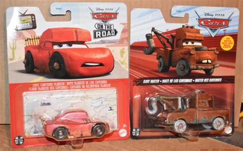 DISNEY PIXAR CARS CAVE LIGHTNING McQUEEN CAVE MATER ON THE ROAD SERIES NEW PicClick UK
