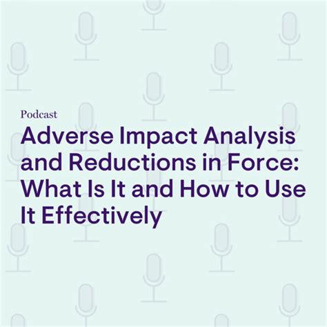 Stream Adverse Impact Analysis And Reductions In Force What Is It And