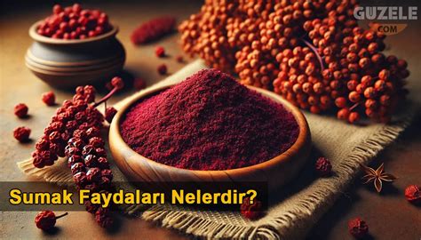 Sumak Faydaları Nelerdir